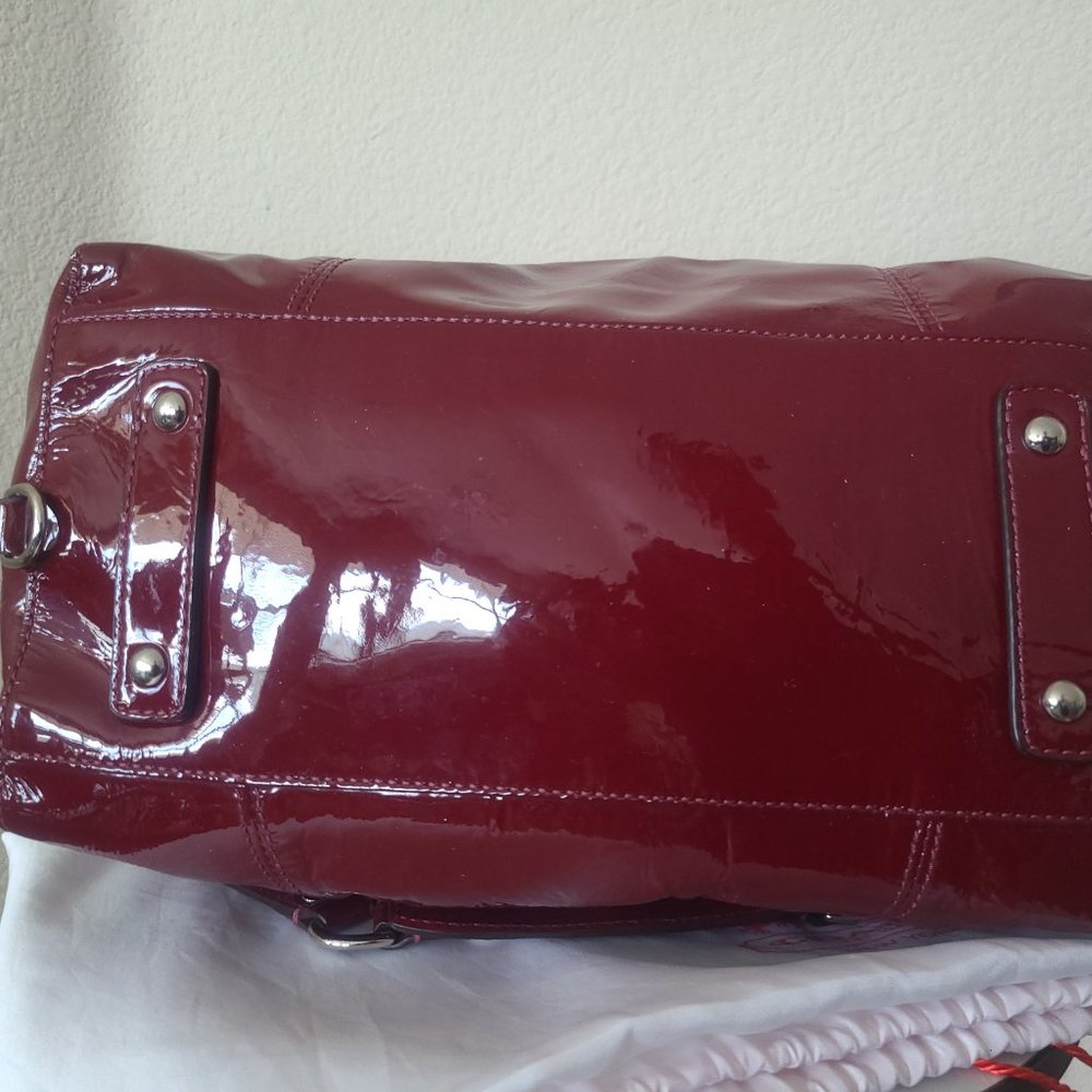 Coach - Madison Leather 'Audrey' Satchel Handbag - Gem